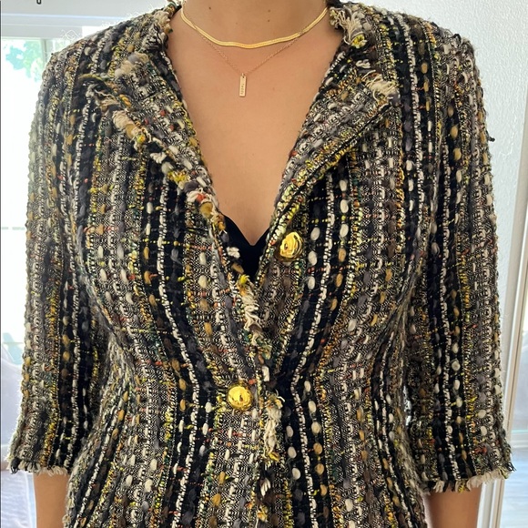 CAbi | Jackets & Coats | Cabi Tweed Blazer | Poshmark